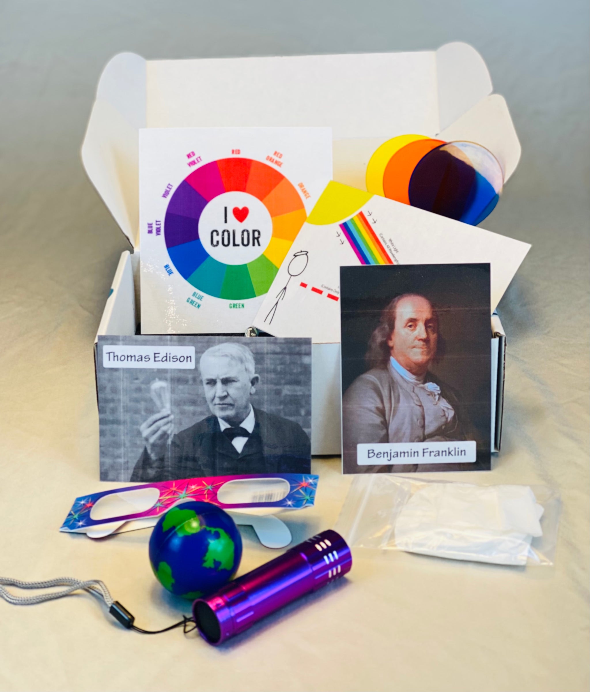 Box #7 - Color & Light – Beakerz